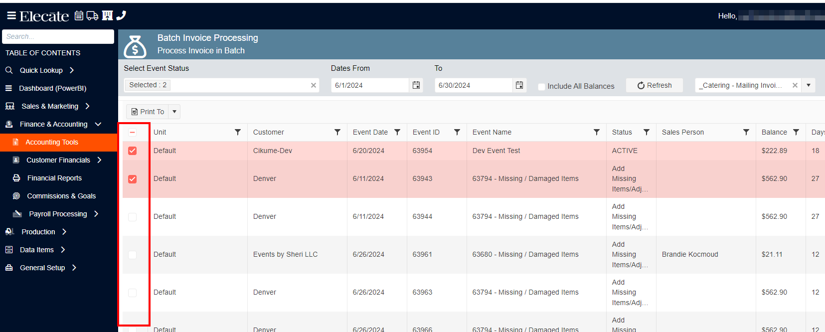 Batch Invoice Processing Batch Invoice Processing