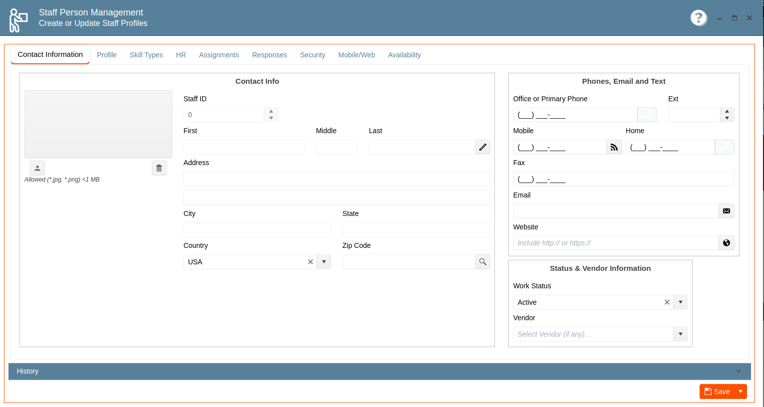 How to Add and Manage HR Information for All Staff